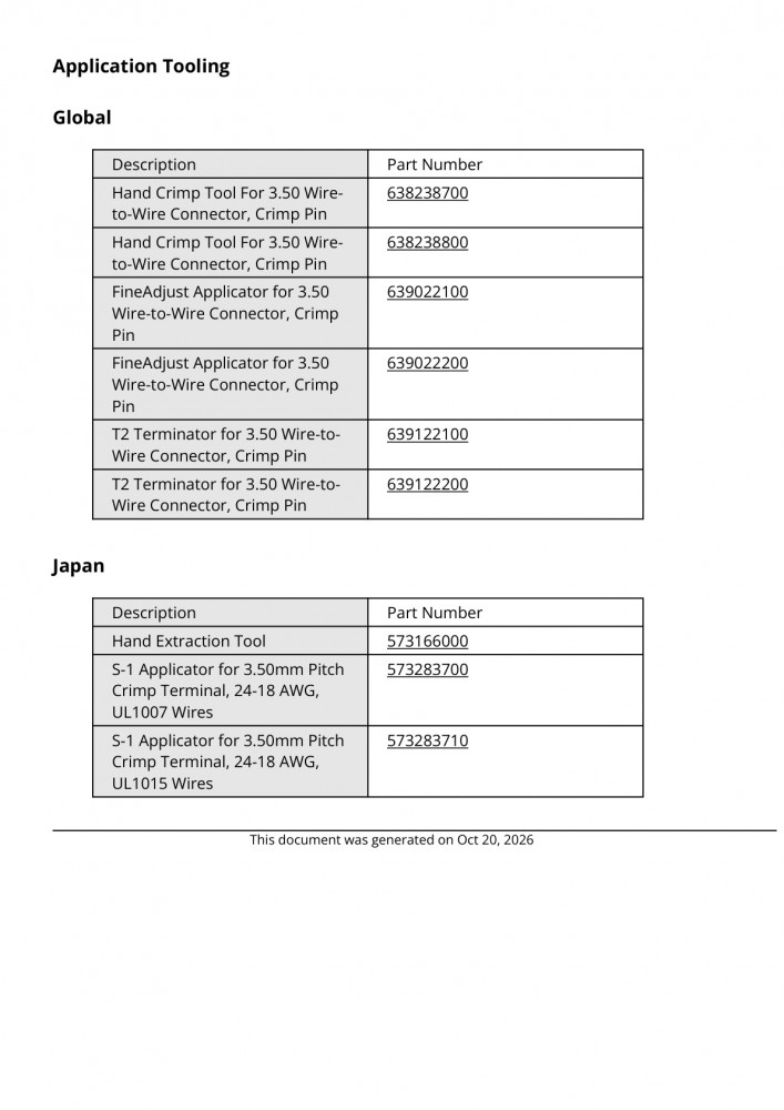 MOLEX 504199001 technical document image 3
