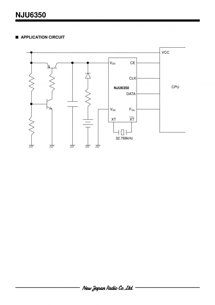 NJU6350 datasheet page 8