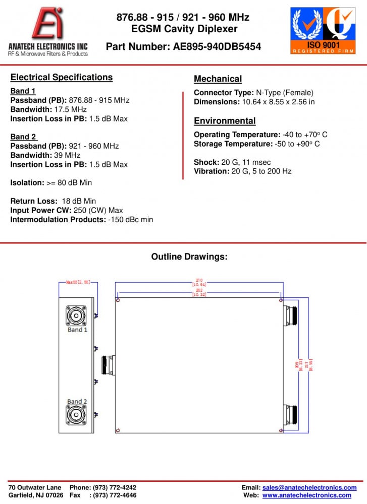 AE895-940DB5454 technical document preview