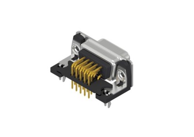 D-SUB High Density • 15-pos. • Socket • Solder pin angled • Plastic bracket • Quality class 3 • UNC 4-40 for sale