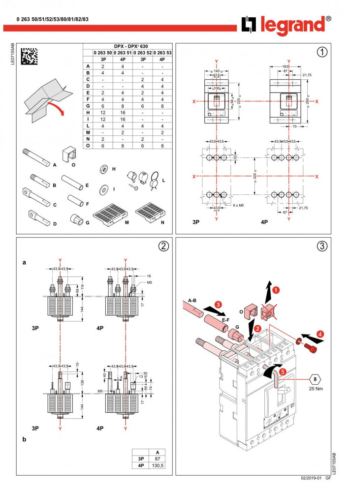 Legrand DPX documentation page 1