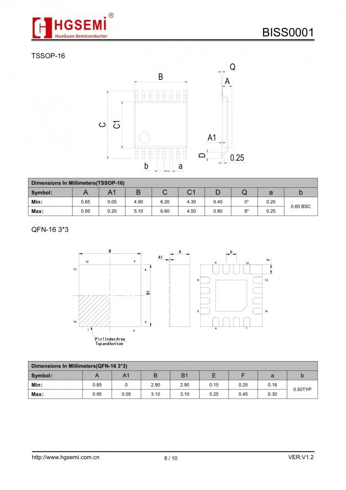 BISS0001 datasheet page 8