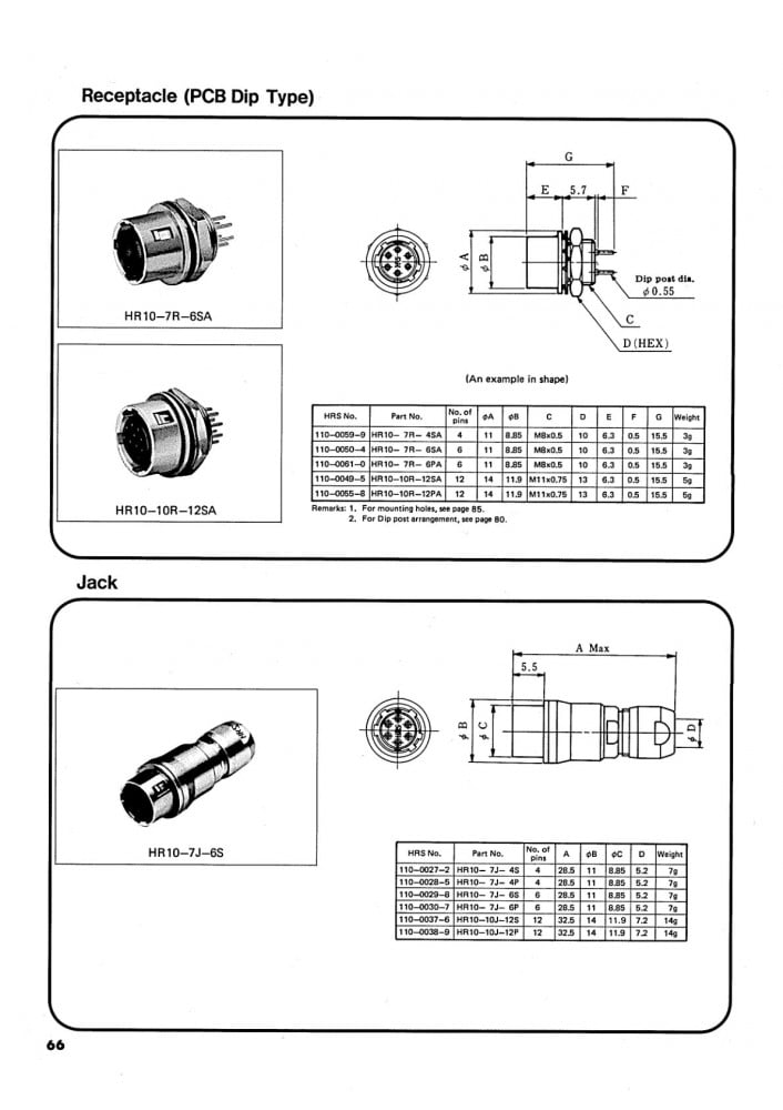 HRS HR10 series document page 4