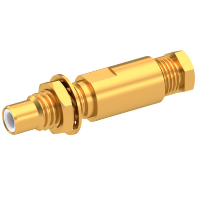 MCX / STRAIGHT BULKHEAD JACK CRIMP TYPE CABLE 2.6/50 S