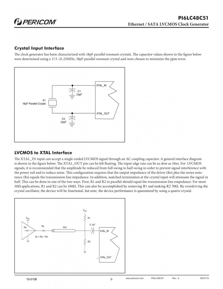 PI6LC48C51LIEX datasheet page 6