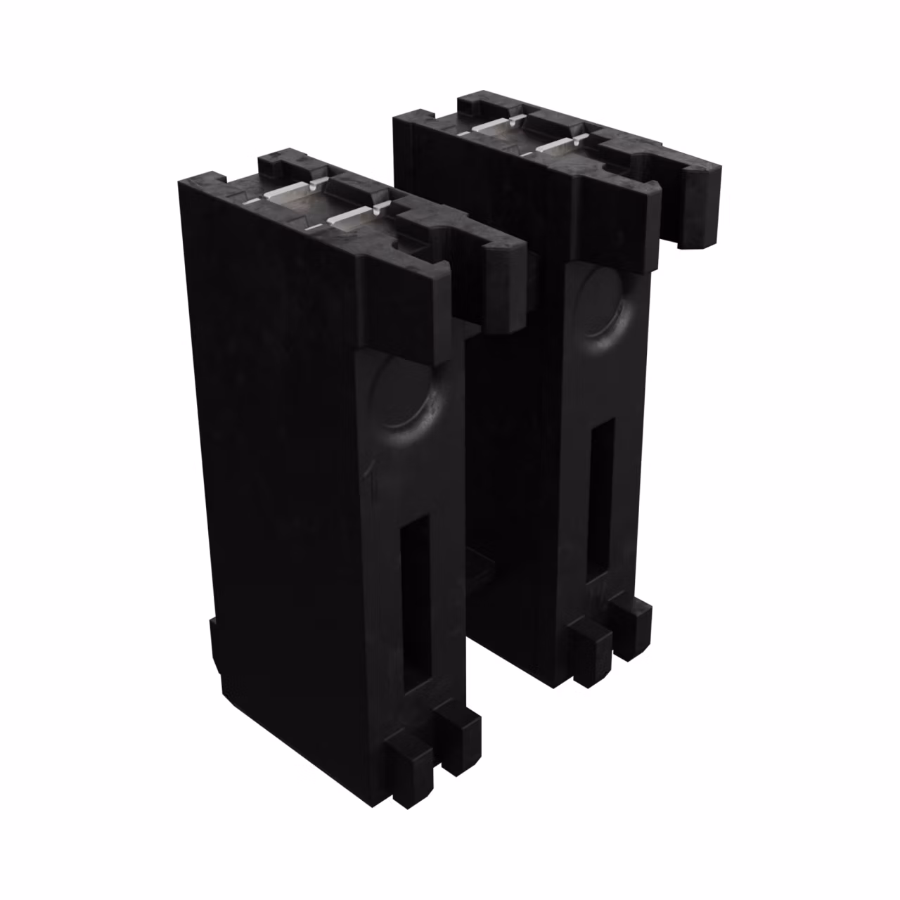 RAST R5 Female Connector, 5.00mm Pitch, 10.0A, 1 Circuit, All Position Keys, Fully Coded, Internal Latch, 1 Terminal per Circuit, with Ribs, Black for sale