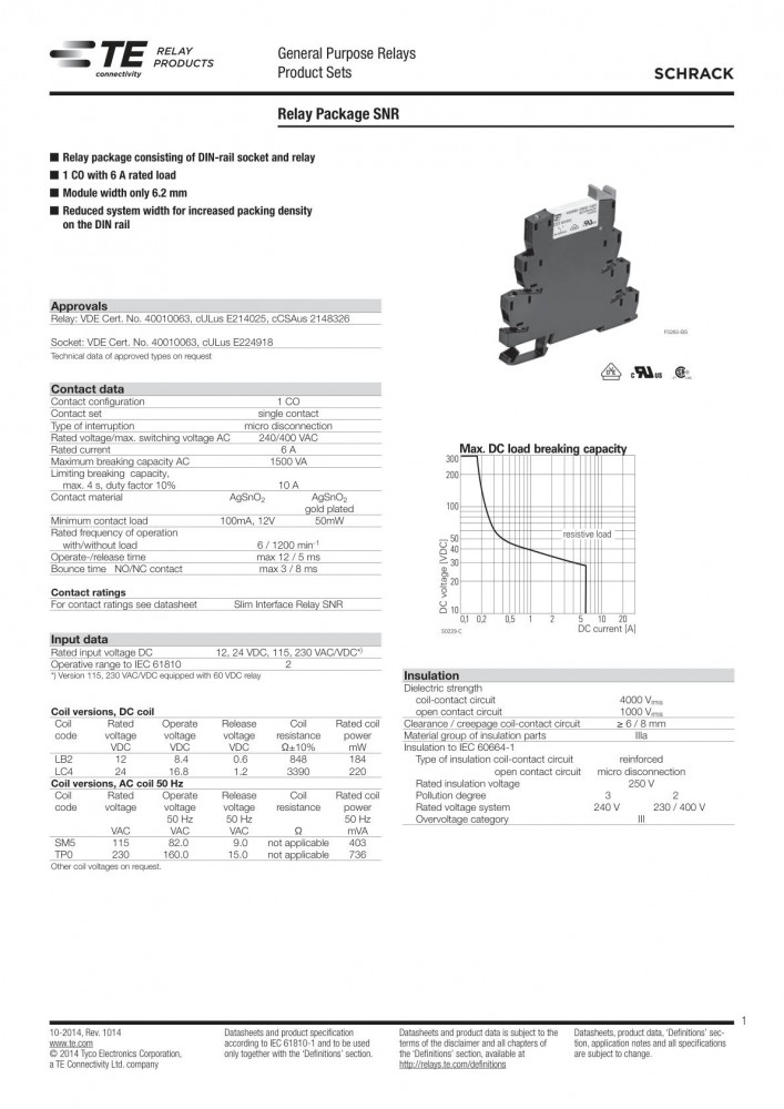ST4P3LC4 technical document page 1
