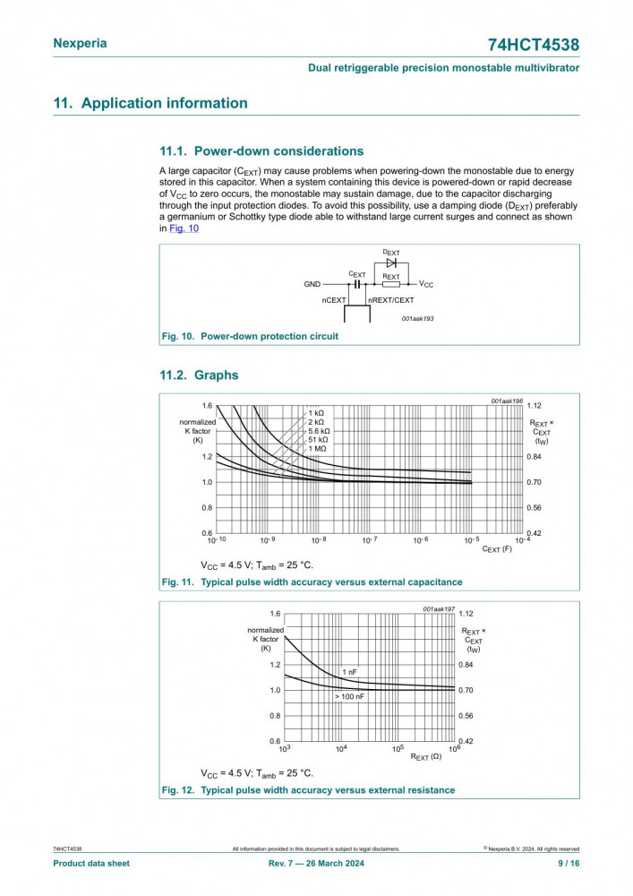 74HCT4538 datasheet page 9
