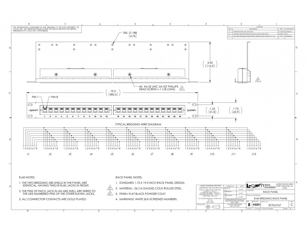 ECHL2167 technical document image