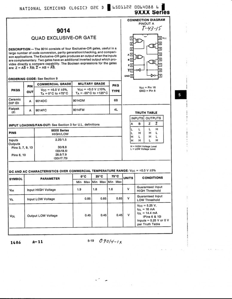 9014DM/B technical document page 2