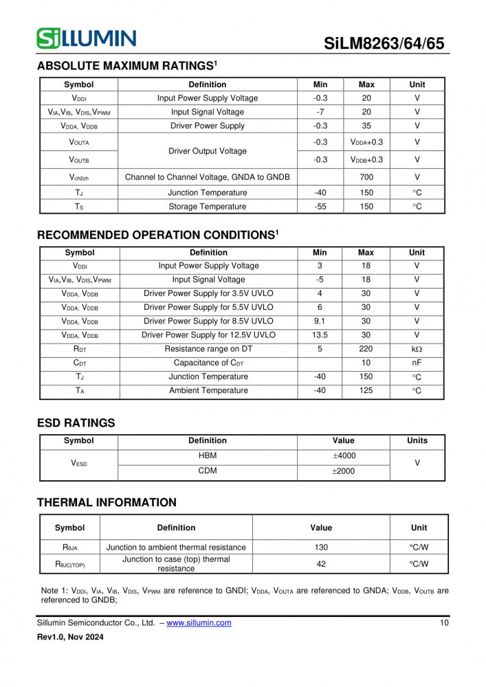 Technical document page 10