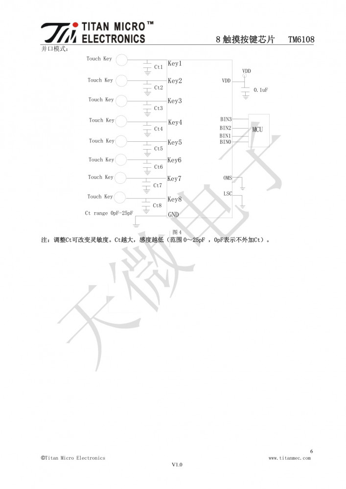 TM6108 datasheet page 6
