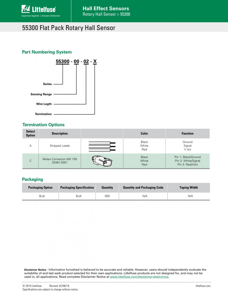 55300 series technical document page 3