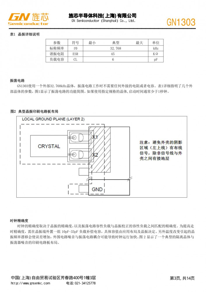 GN1303 datasheet page 3