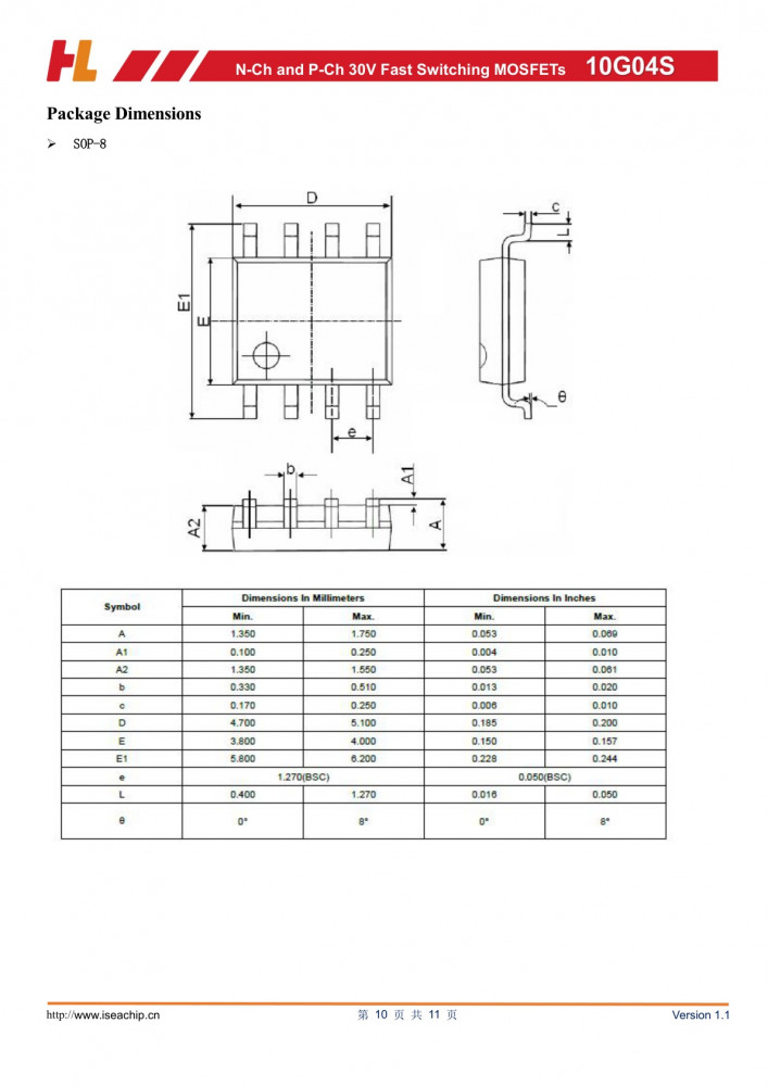 HL 10G04S datasheet page 10