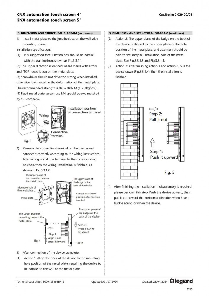 Legrand 002901 technical document page 7