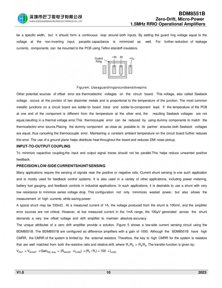 BDM8551B datasheet page 10