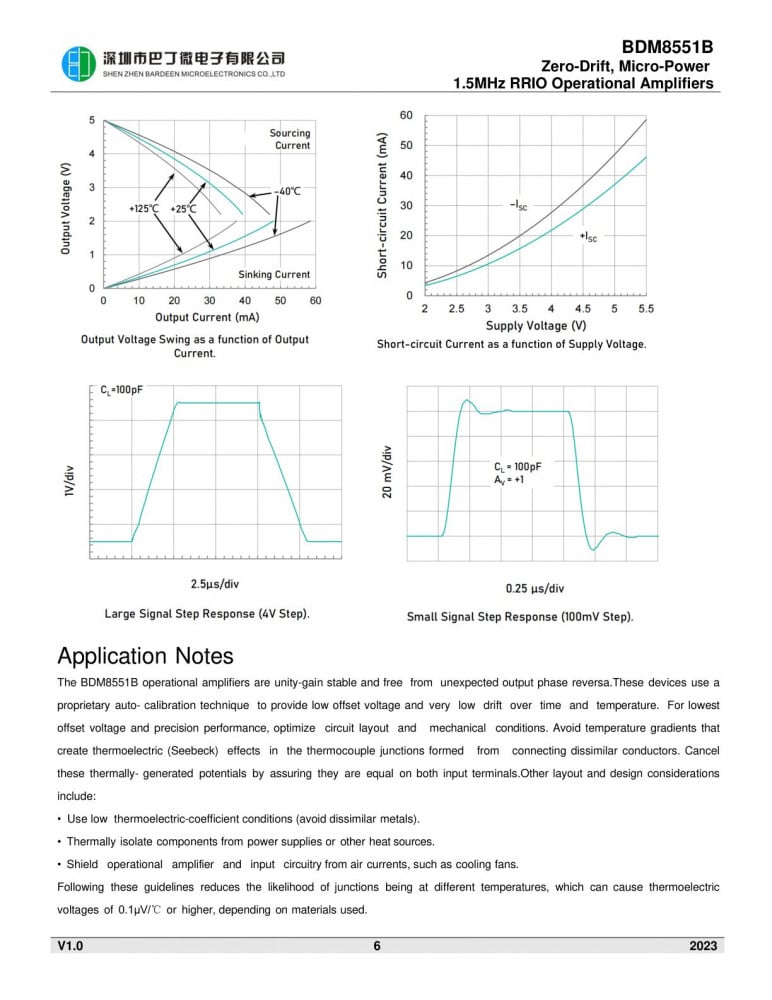 BDM8551B datasheet page 6