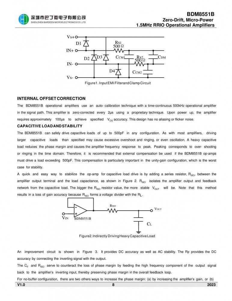 BDM8551B datasheet page 8