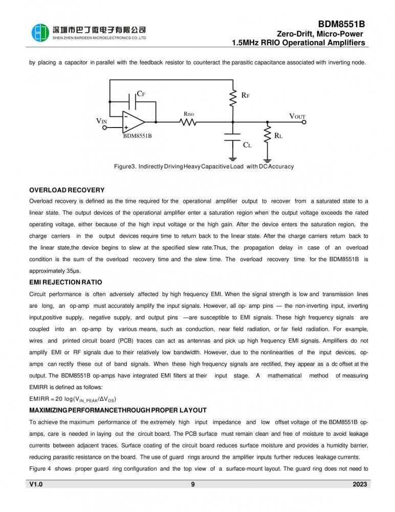BDM8551B datasheet page 9