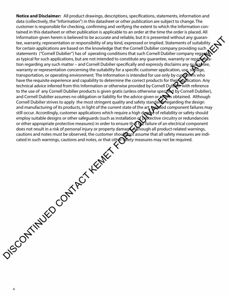 CDE T491 datasheet page 5