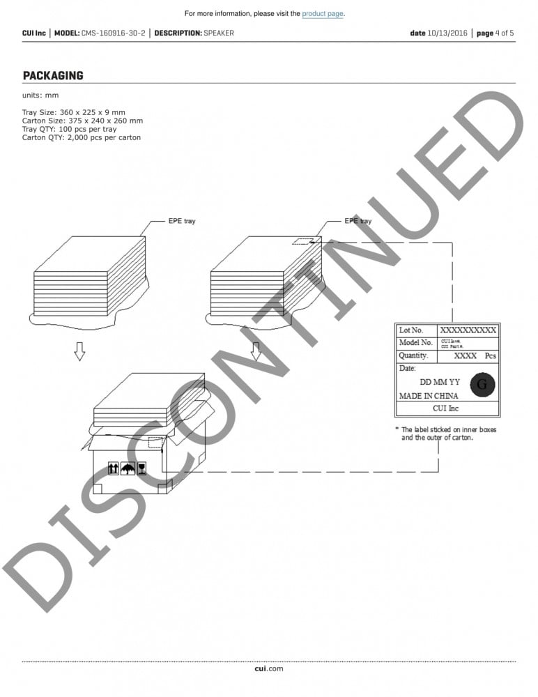 CMS-160916-30-2 datasheet page 4