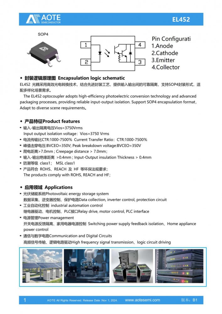 EL452 datasheet page 2