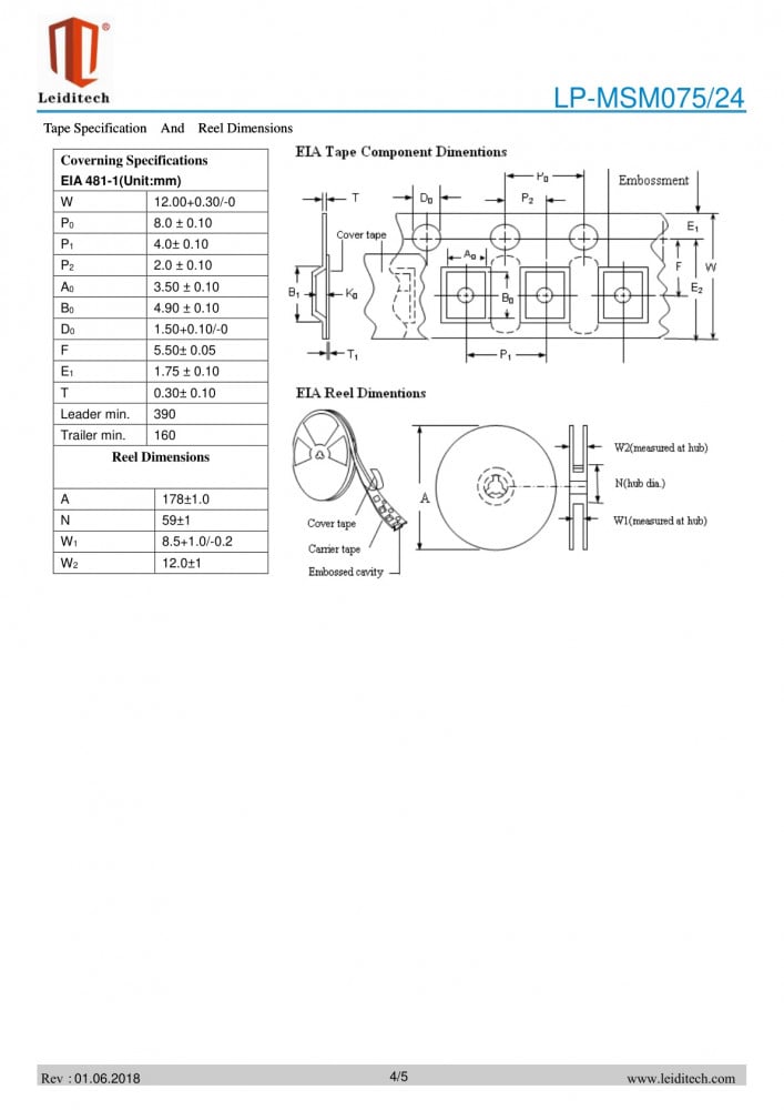 LP-MSM075/24 datasheet page 4