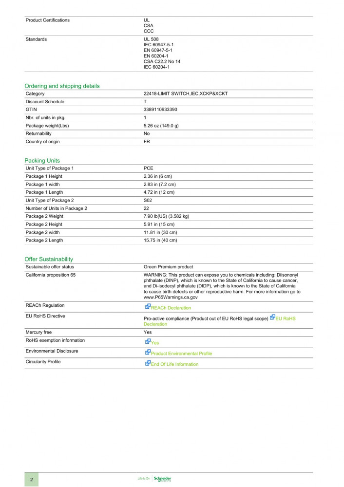XCKT1587922 technical document page 2