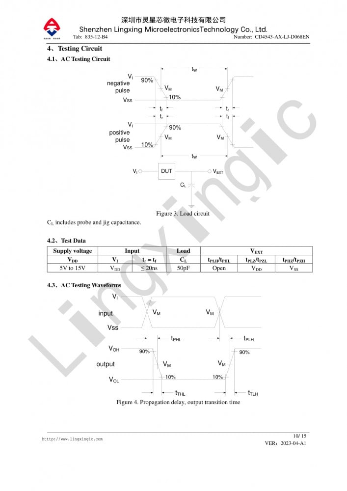 CD4543BM(LX) datasheet page 10