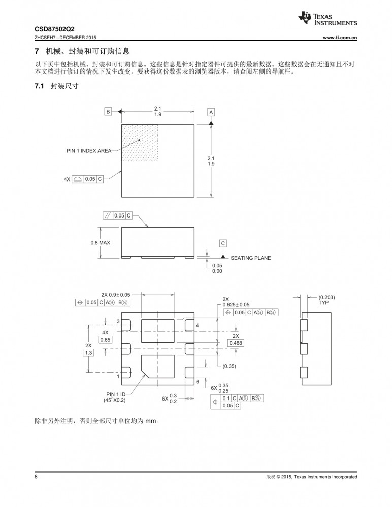 CSD87502Q2 datasheet page 8