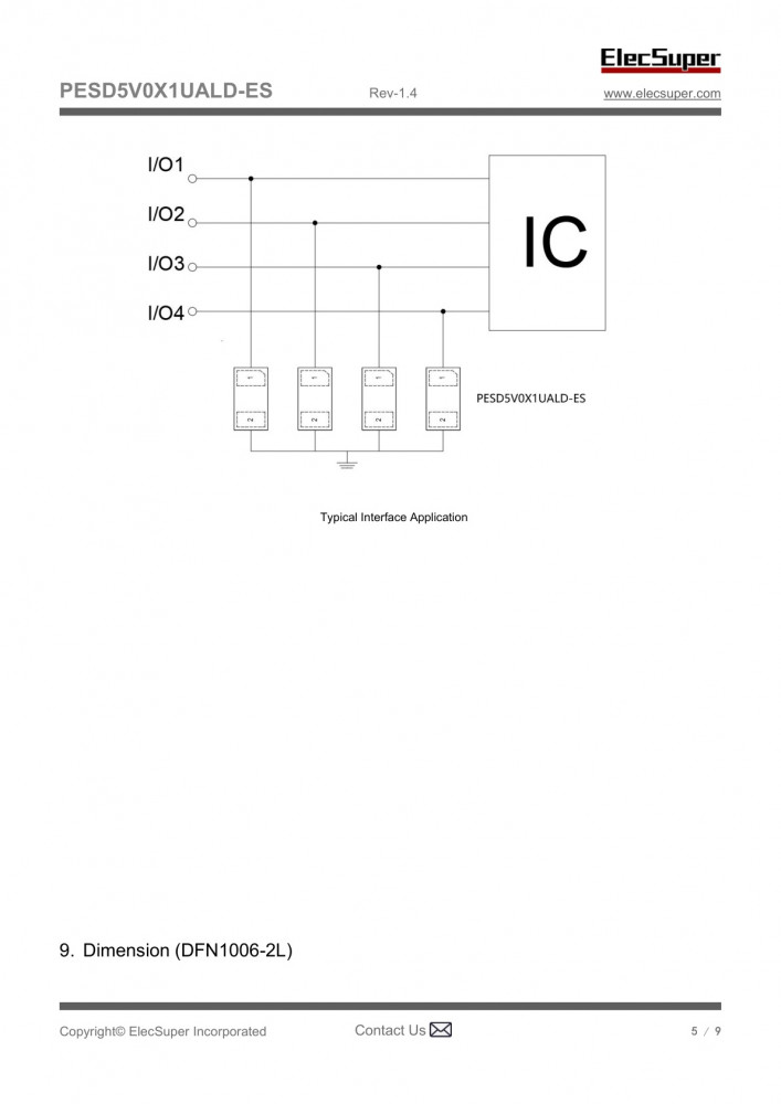PESD5V0X1UALD-ES datasheet page 5