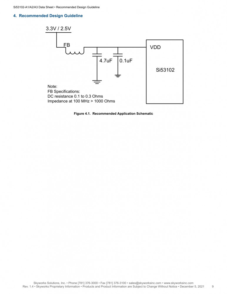 SI53102 datasheet page 9