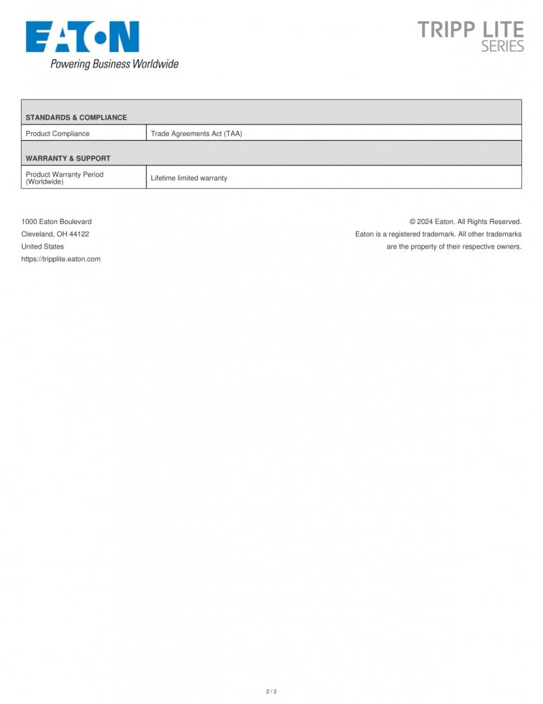 N235-001-SH technical document page 2
