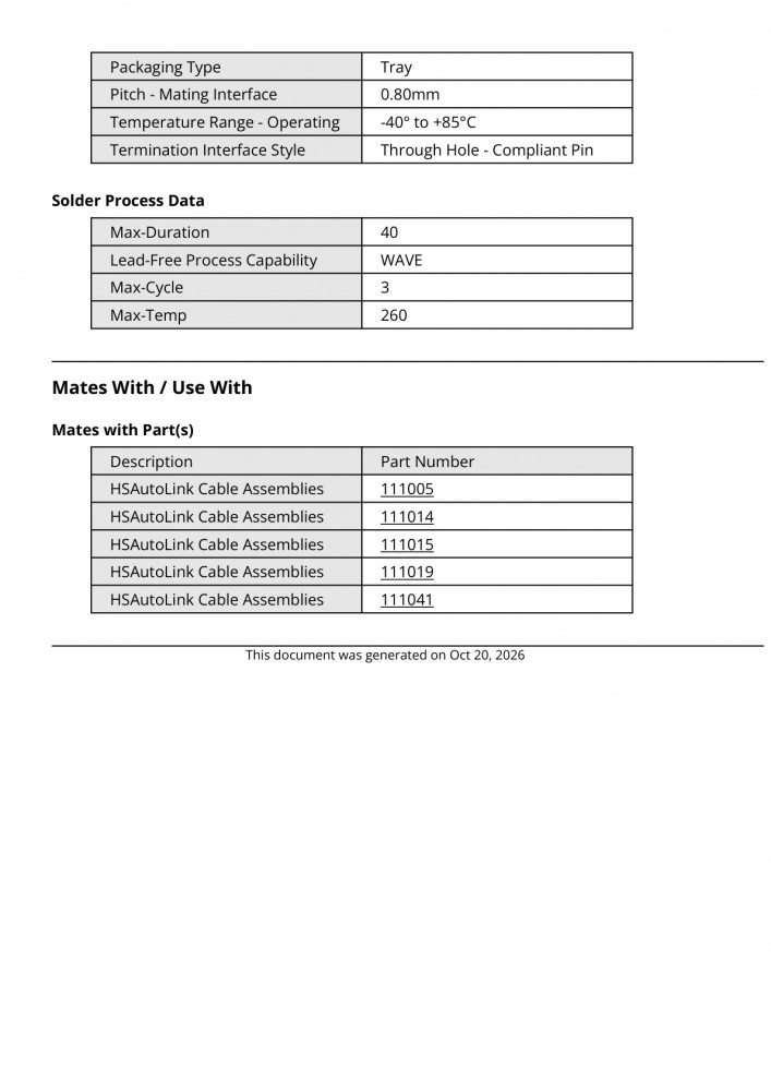 MOLEX 347873004 technical document image 3