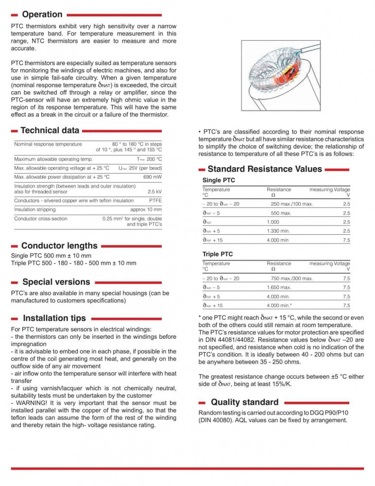 Cantherm YGM motor protector datasheet page 3