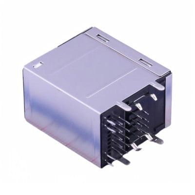 UDE Corp RM3-138A9V1F Modular Ethernet Connector Jack with Magnetics