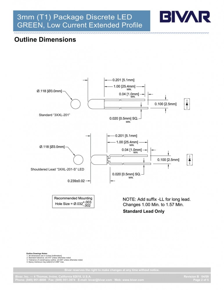 3GDL-201 datasheet page 2