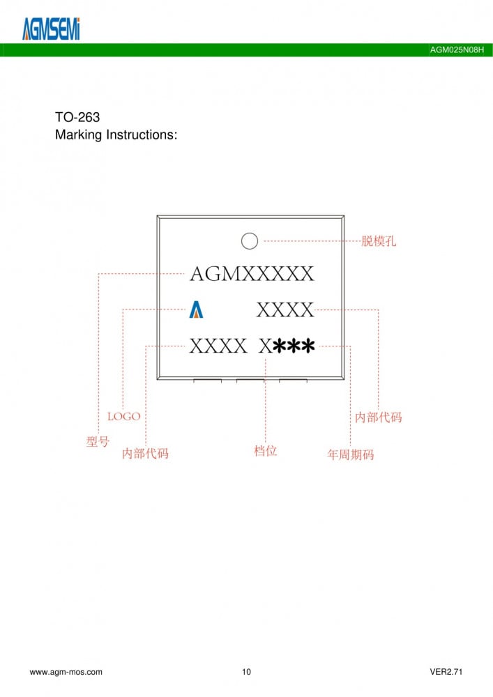 AGM025N08H datasheet page 10