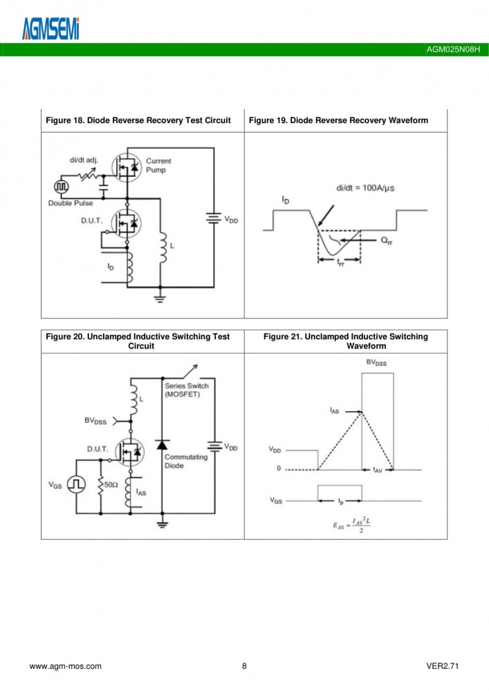 AGM025N08H datasheet page 8