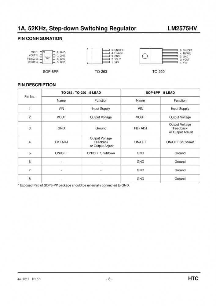 LM2575HV datasheet page 3