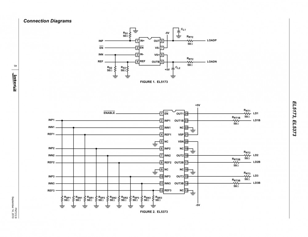 EL5173IY datasheet page 5