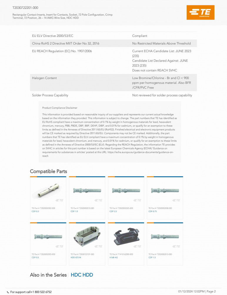 T2030722201-000 technical document page 2