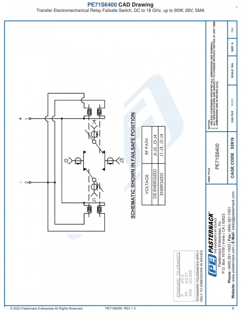 PE71S6400 datasheet page 8