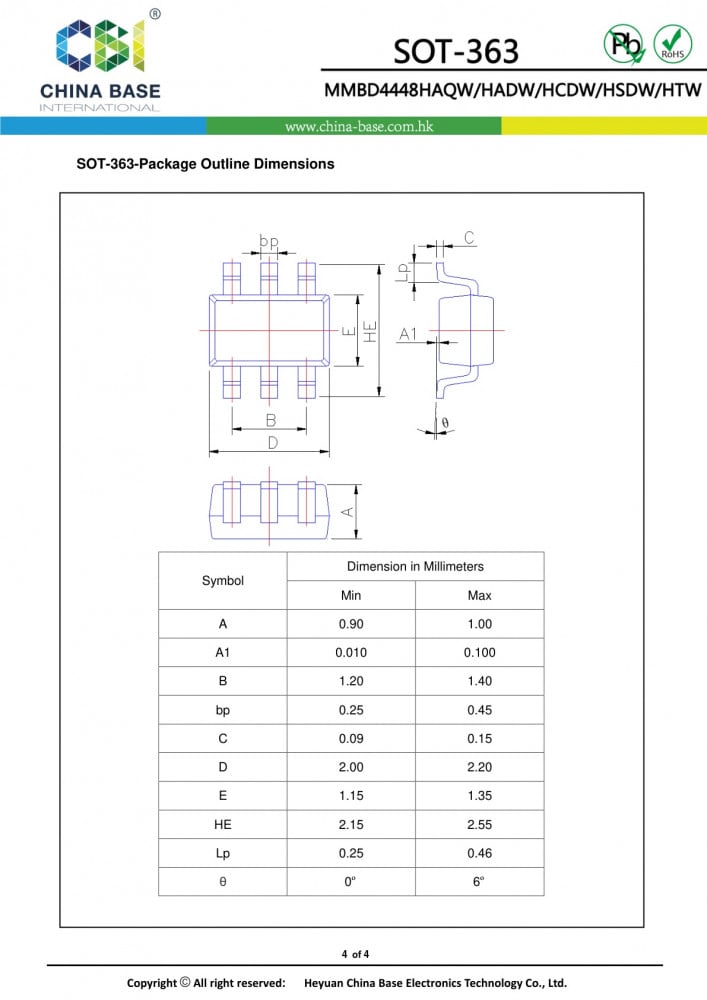 MMBD4448HTW datasheet page 4