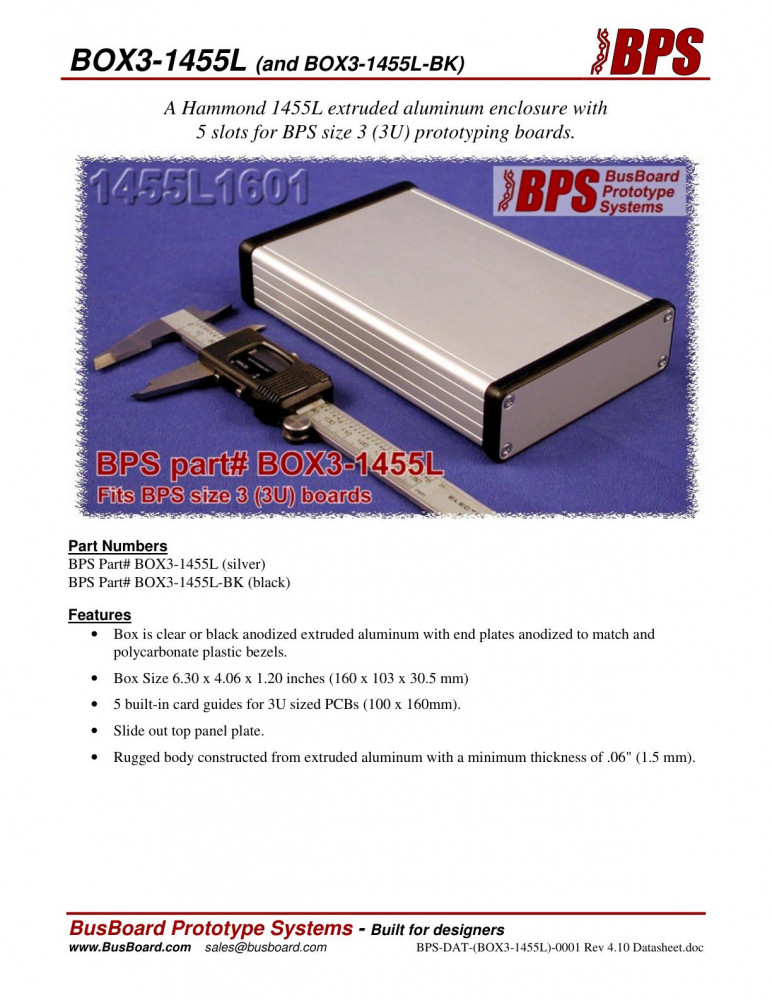 BOX3-1455L product documentation image 1