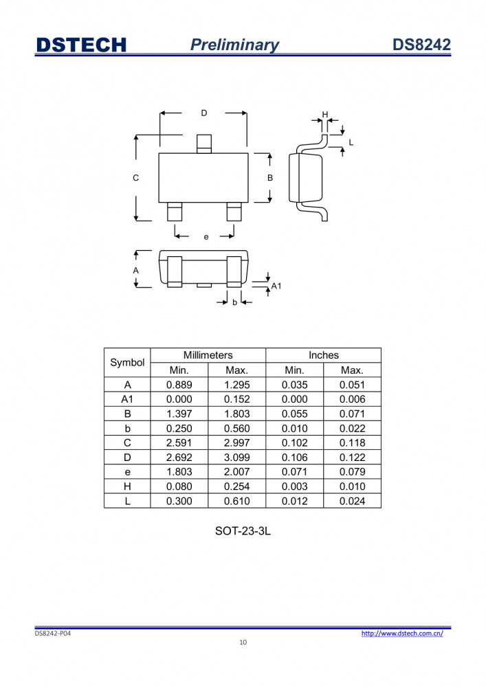 DS8242 datasheet page 10