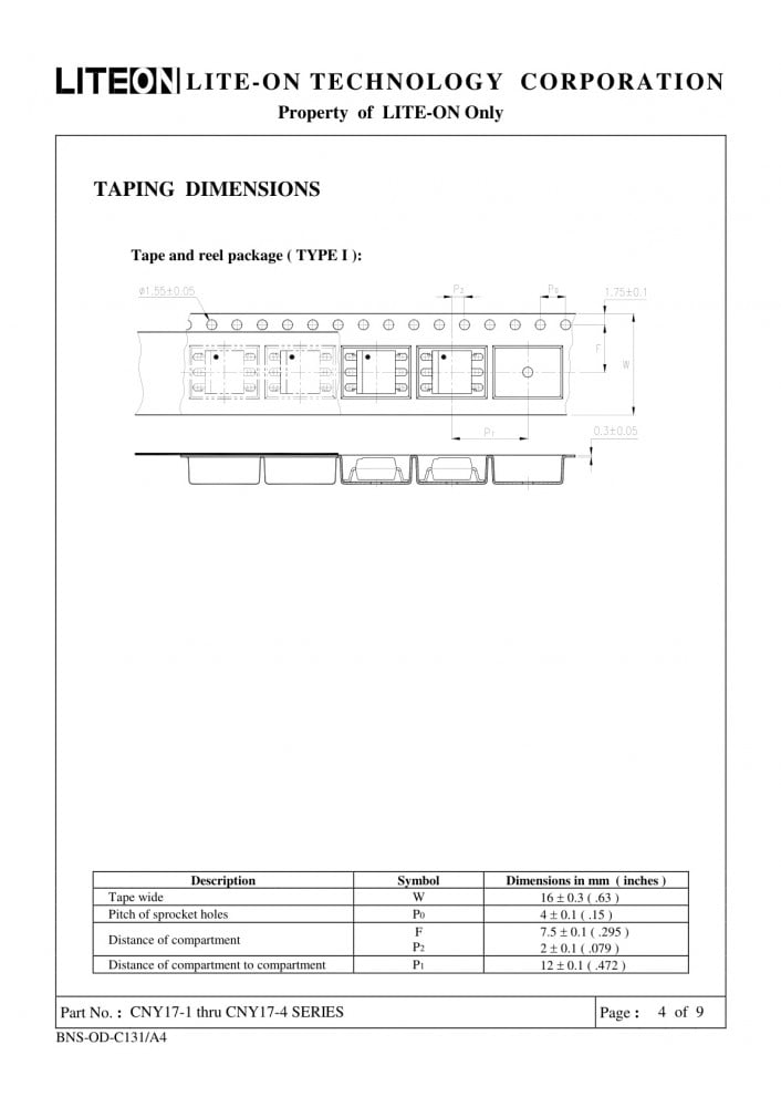 CNY17-1 datasheet page 4