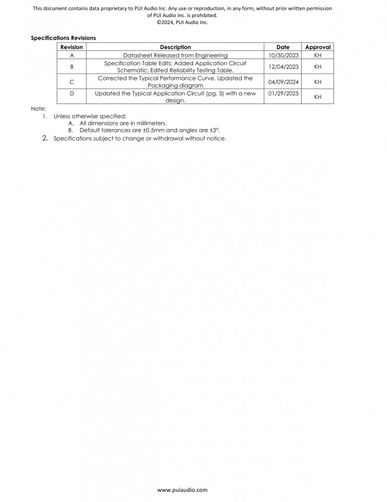 PSA0201700 datasheet page 7