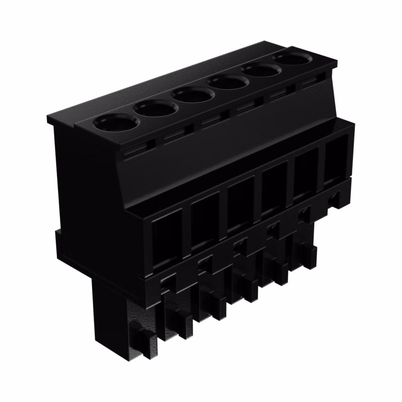 3.81mm Pitch Eurostyle Vertical Plug, Front Wire Entry, 6 Circuits for sale